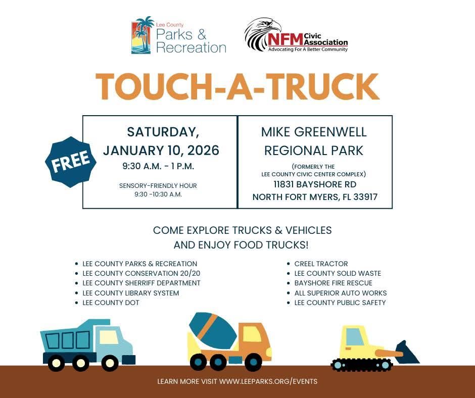 Lee County to host Touch-a-Truck event - Cape Coral Breeze